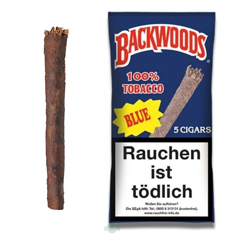 Backwoods Blunt Vanille blue 5 stk. - Produkte - Tamar Headshop